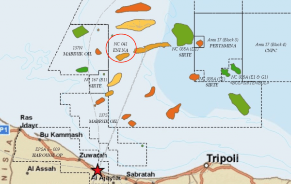 New offshore gas and condensate discovery