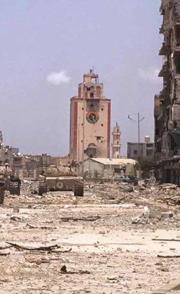 Benghazi iconic lighthouse and Dawa Building damaged as LNA makes ...