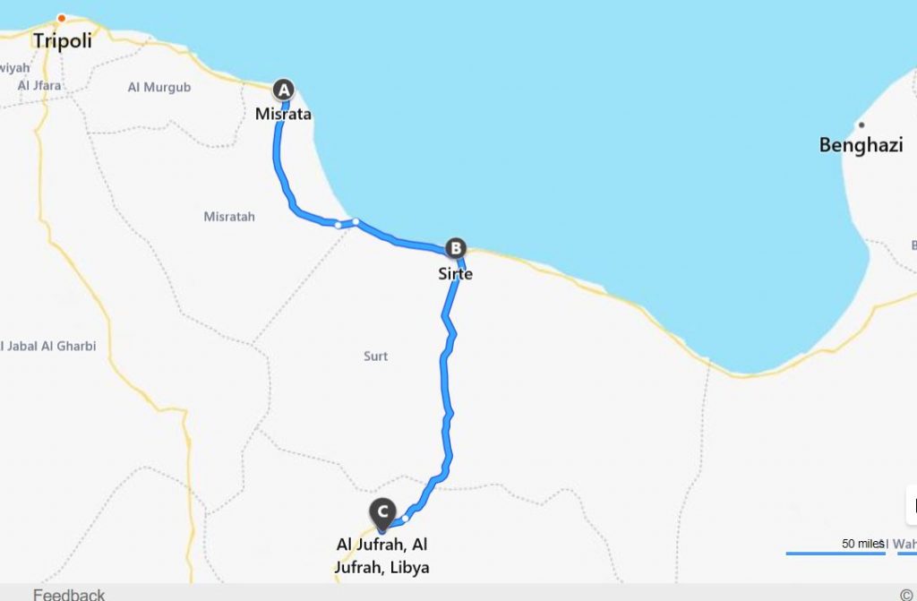 There is new evidence of Russian aircraft active in Libyan airspace ...