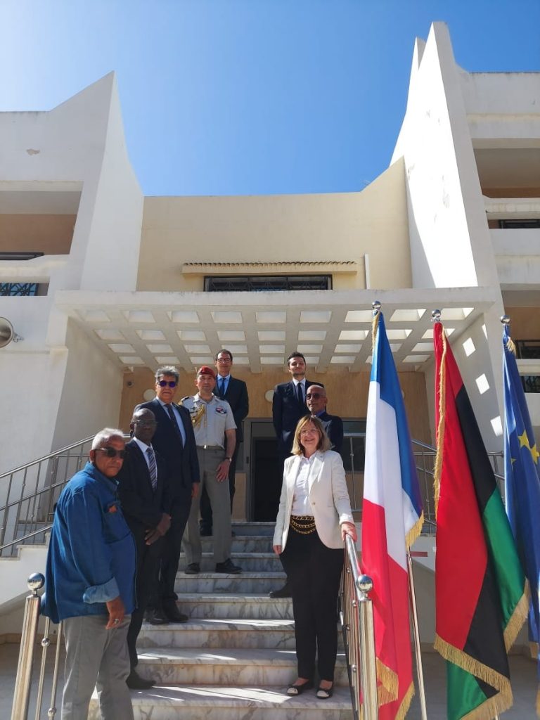 French embassy reopens in Tripoli today