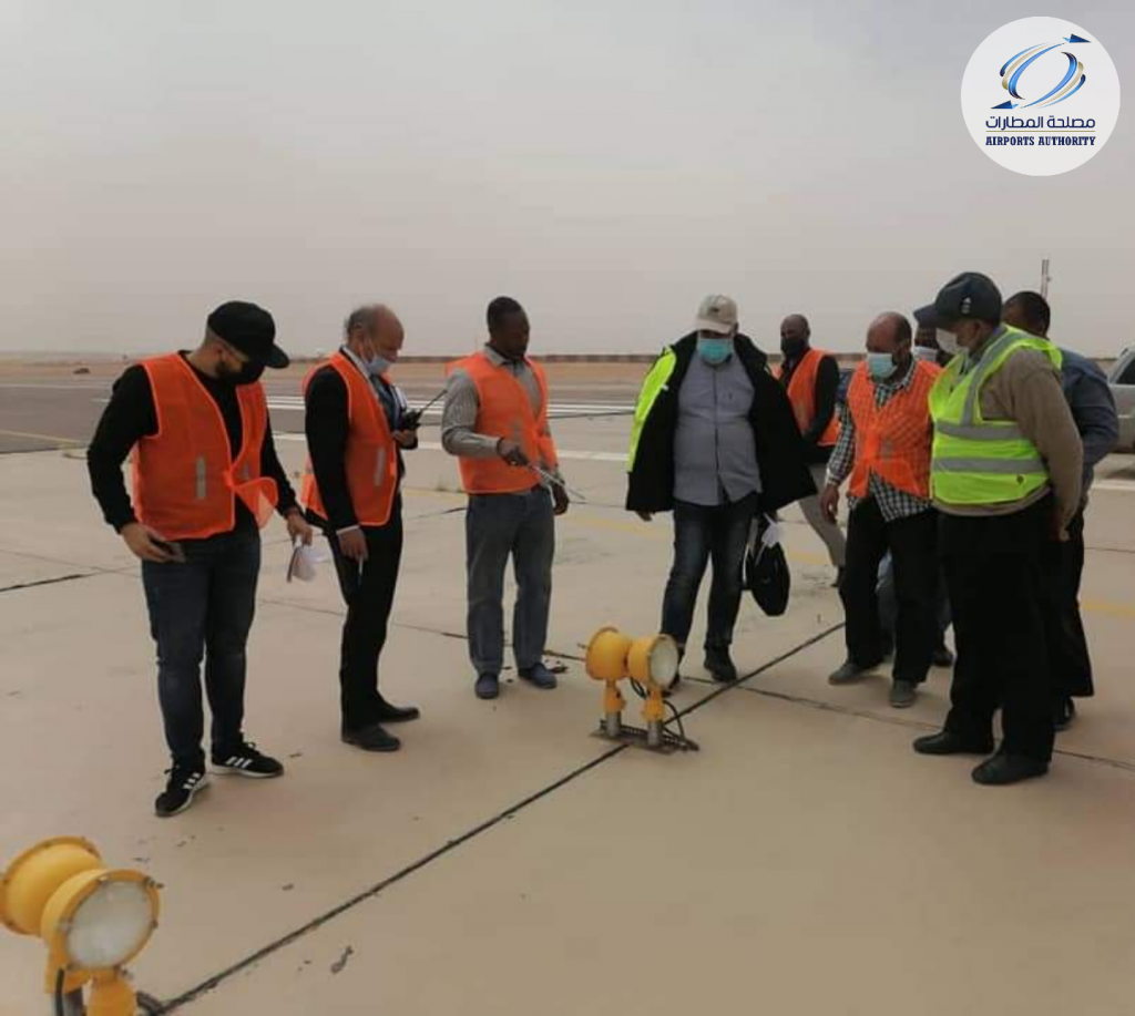 Sebha airport airside lighting system repaired – airport can now ...