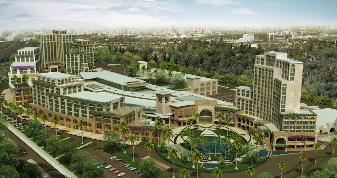 Aldabaiba relaunches construction of Tripoli Gate’s Zumurrud Shopping Mall on Airport Road